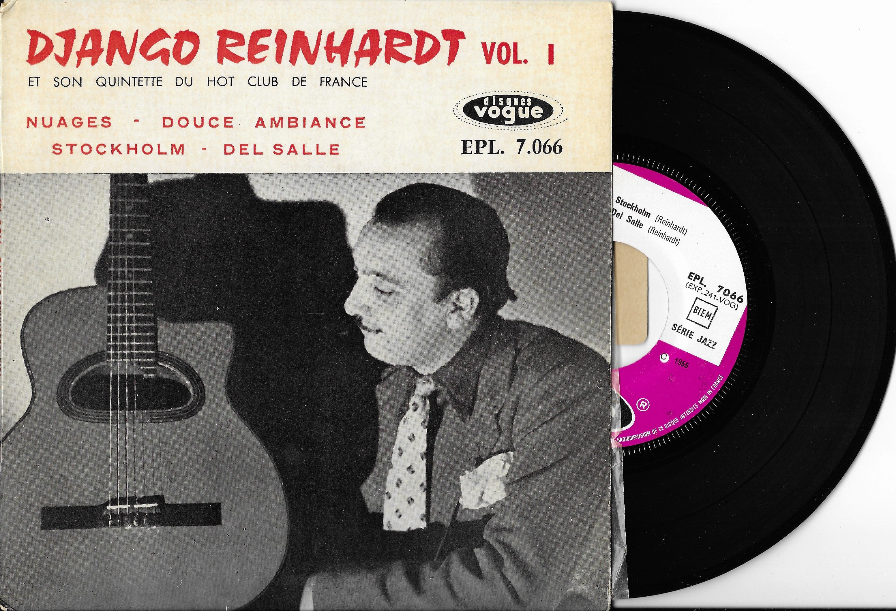 Disque Vinyle 45 tours Occasion - DJANGO REINHARDT - VOL.1 – digg'O'vinyl