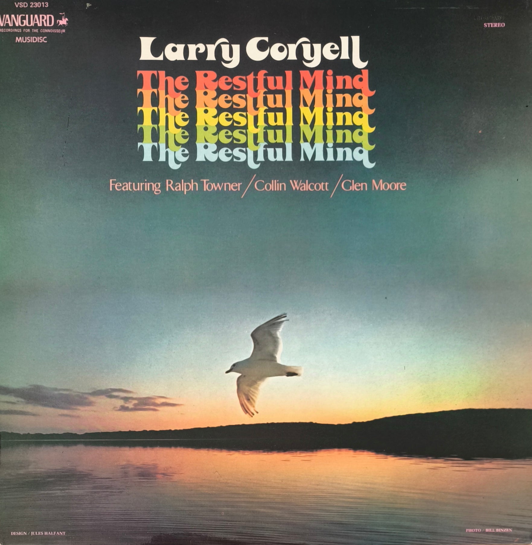 Disque Vinyle 33 tours Occasion - LARRY CORYELL - The Restful Mind – digg'O'vinyl