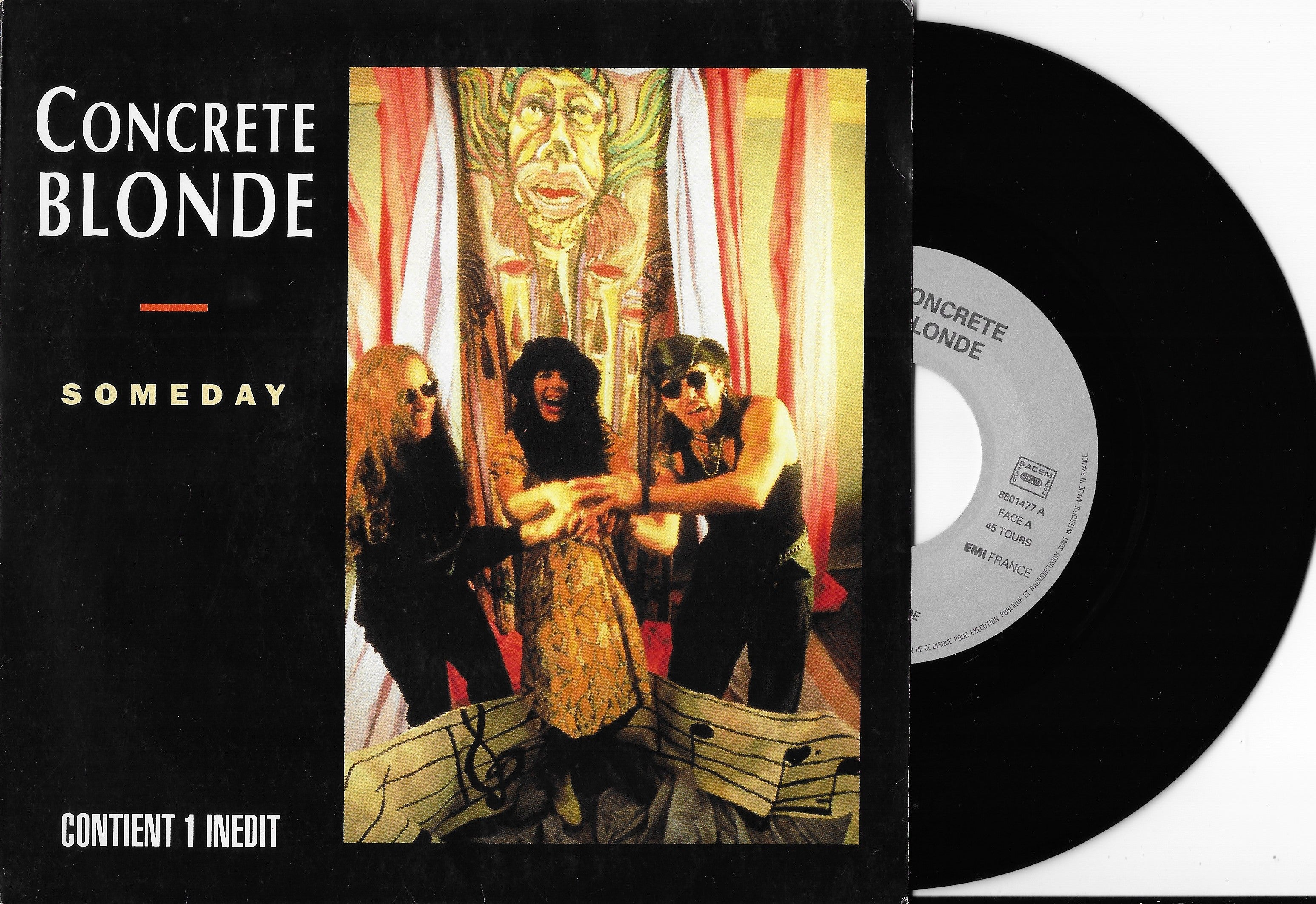 Disque Vinyle 45 tours Occasion - CONCRETE BLONDE - Someday – digg'O'vinyl