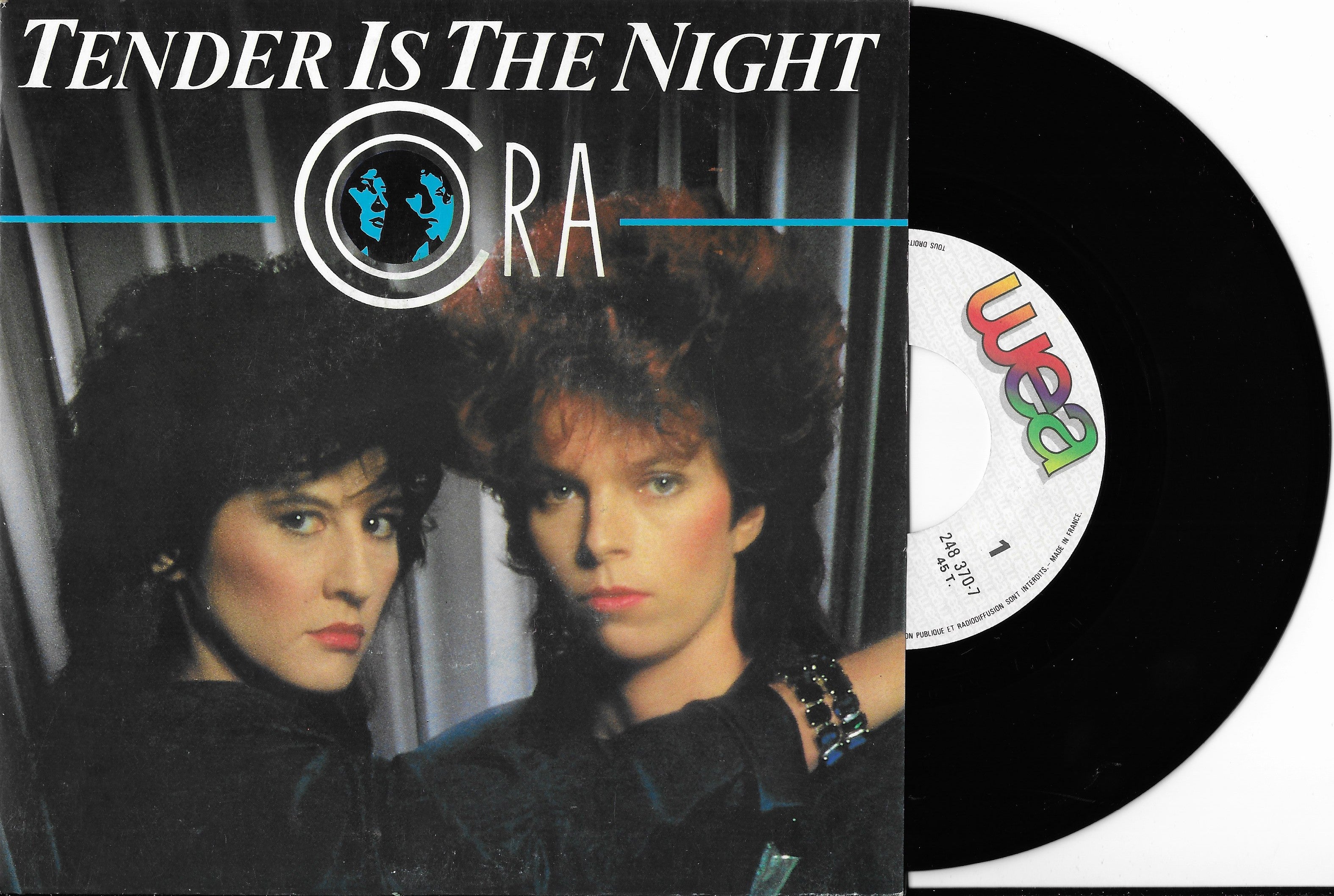Disque Vinyle 45 tours Occasion - CORA - Tender Is The Night – digg'O'vinyl