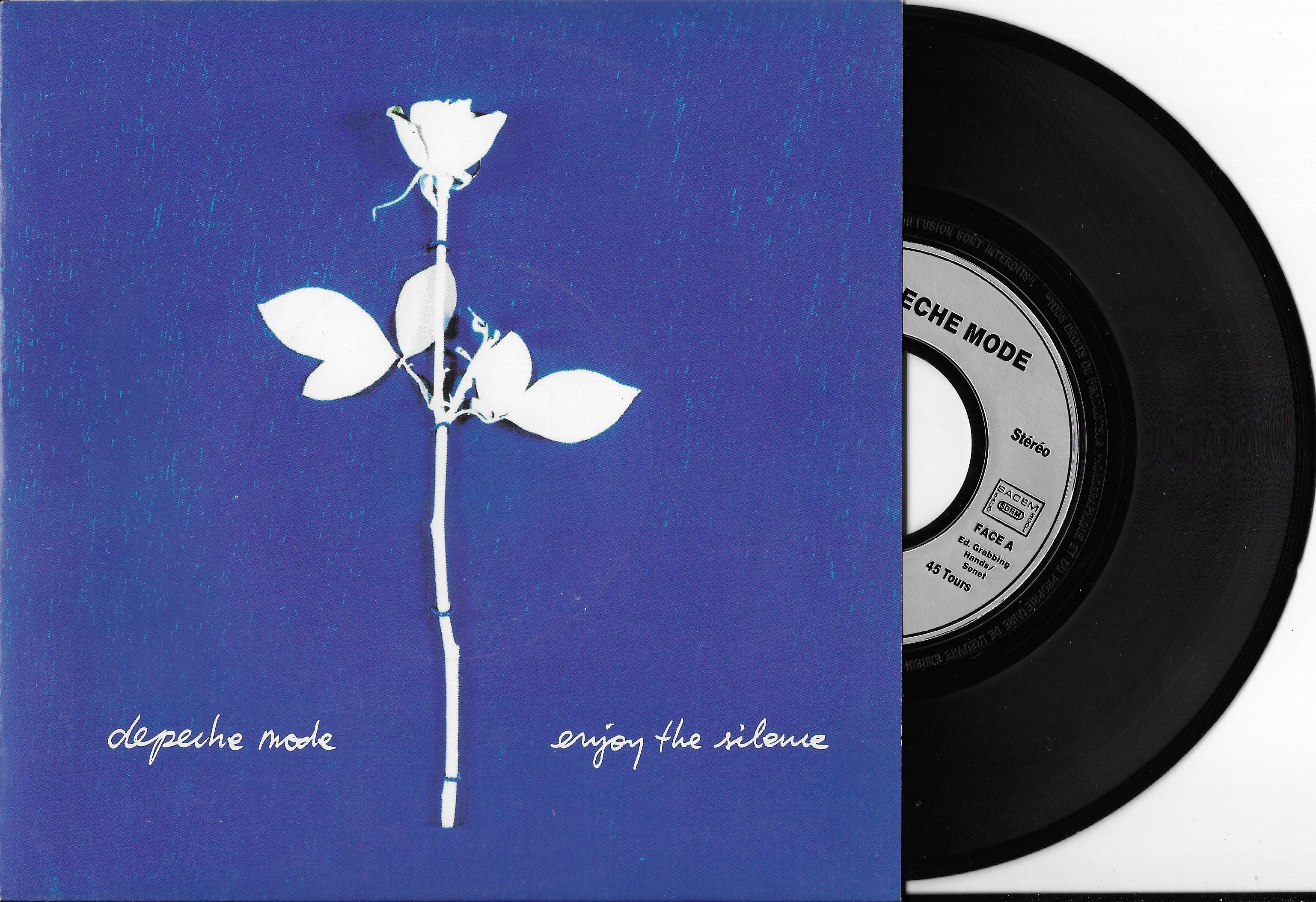 Disque Vinyle 45 tours Occasion - DEPECHE MODE - Enjoy The Silence ...