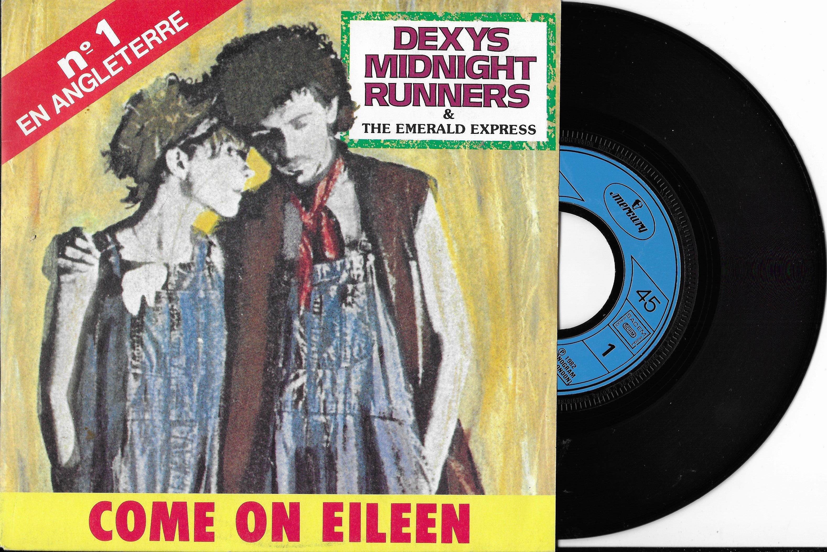 Disque Vinyle 45 tours occasion - DEXY'S MIDNIGHT RUNNERS & THE EMERALD ...