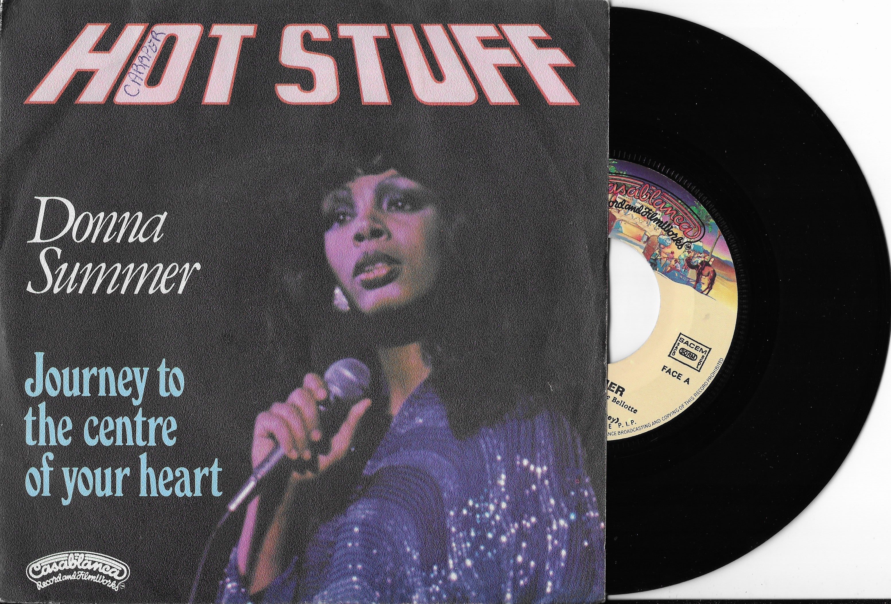 Disque Vinyle 45 tours Occasion - DONNA SUMMER - Hot Stuff – digg'O'vinyl