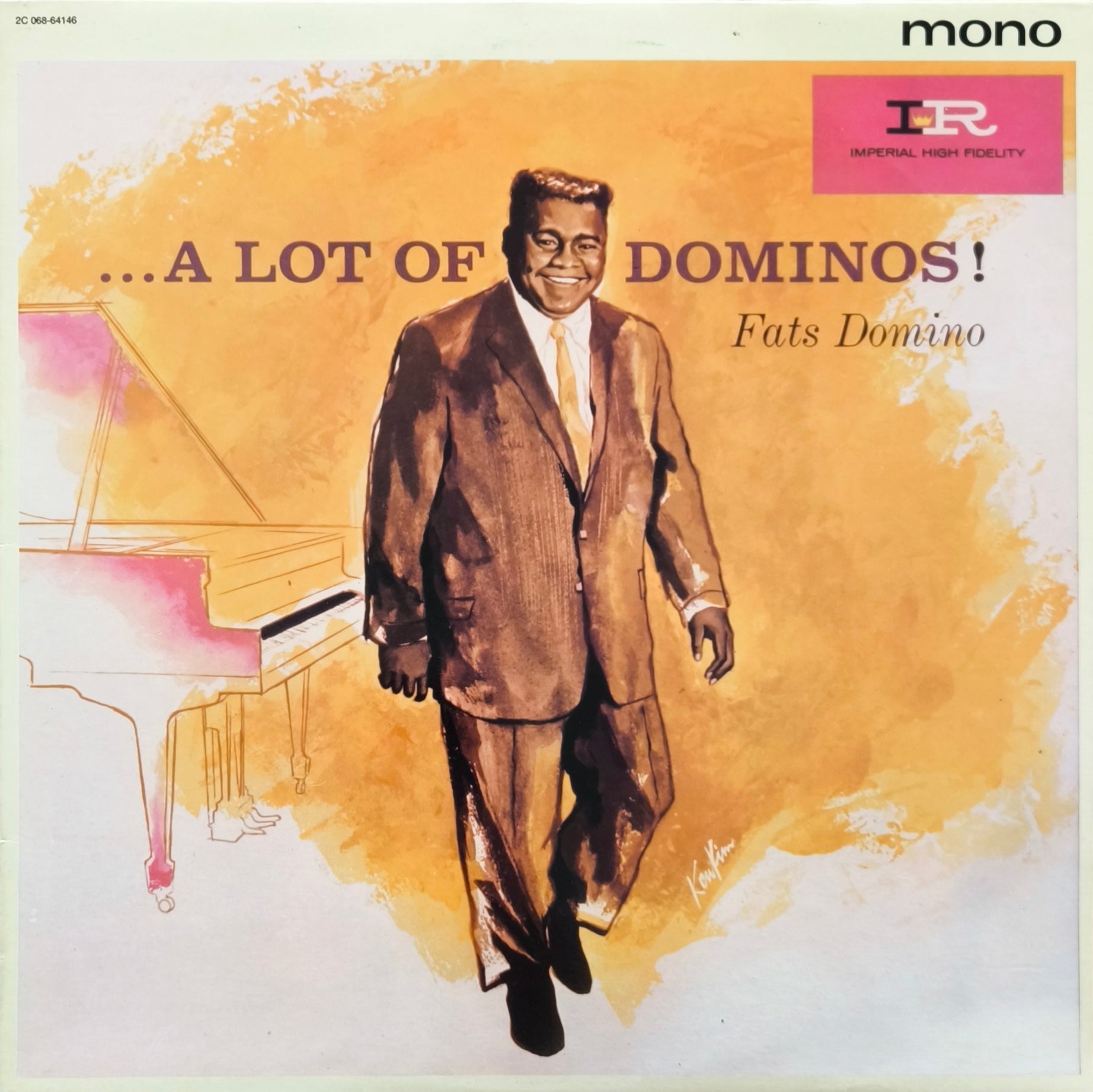 Disque Vinyle 33 tours Occasion - FATS DOMINO - ...A Lot Of Dominos ...