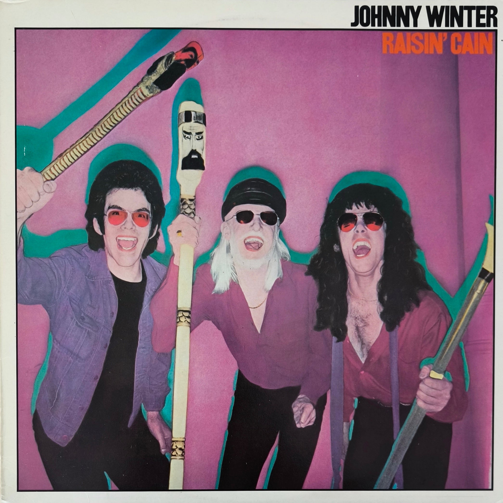 Disque Vinyle 33 tours Occasion - JOHNNY WINTER - Raisin' Cain – digg'O ...