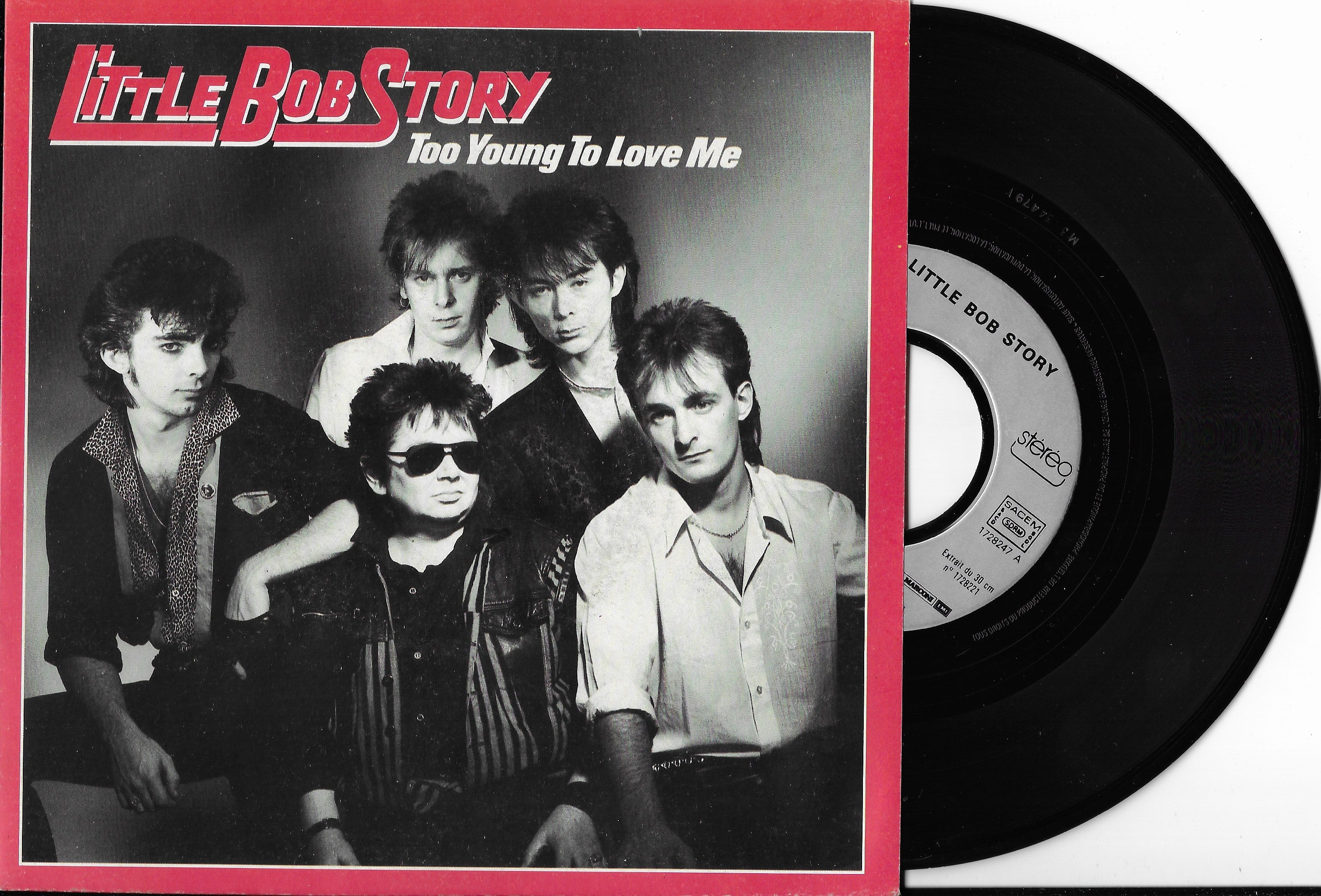 Disque Vinyle 45 tours Occasion - LITTLE BOB STORY - Too Young To Love ...