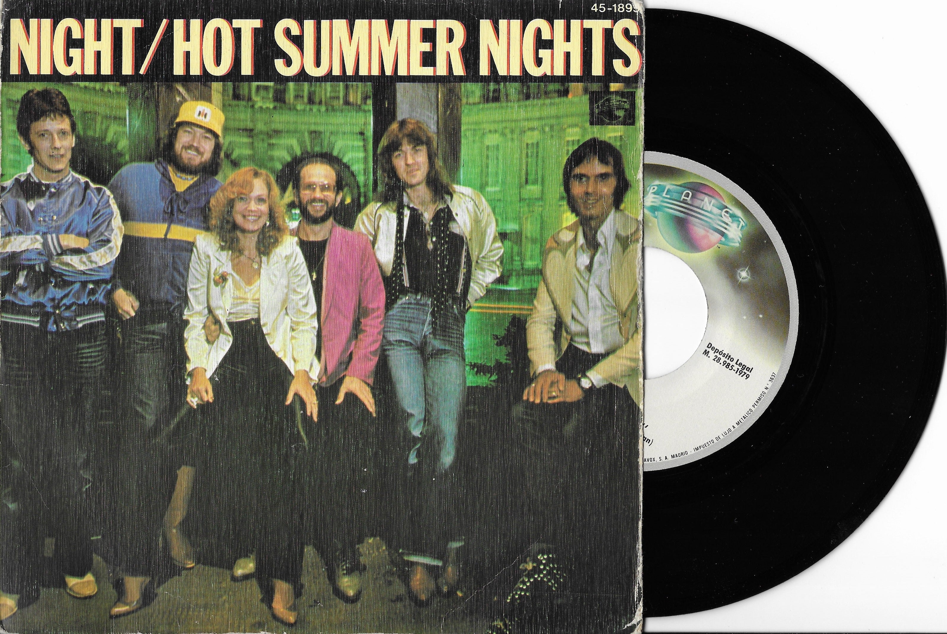 Disque Vinyle 33 tours Occasion - NIGHT - Hot Summer Nights – digg'O'vinyl