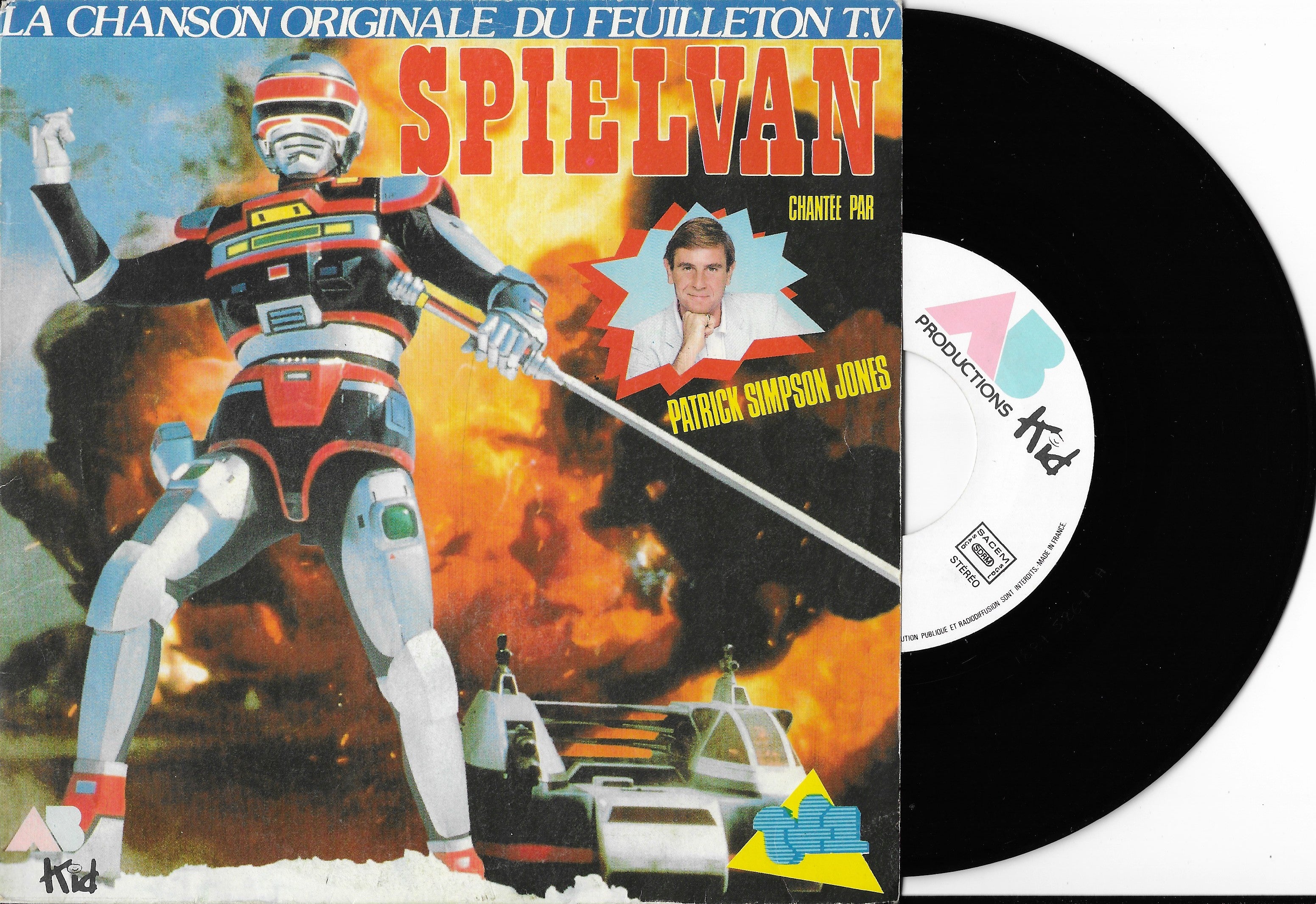 Disque Vinyle 45 tours Occasion - PATRICK SIMSPON JONES - Spielvan ...