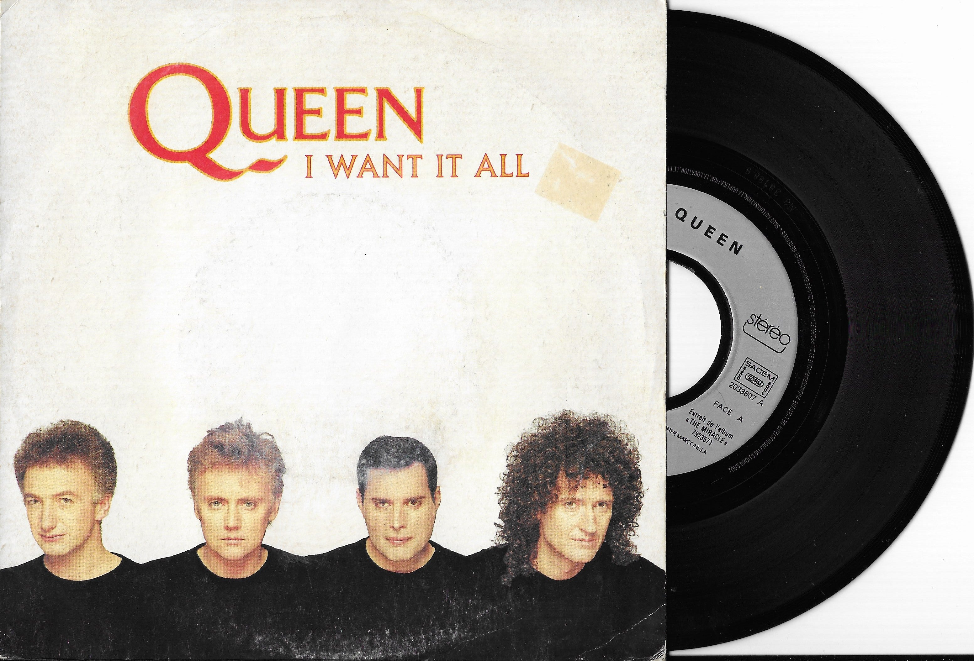 Disque Vinyle 45 tours Occasion - QUEEN - I Want It All – digg'O'vinyl