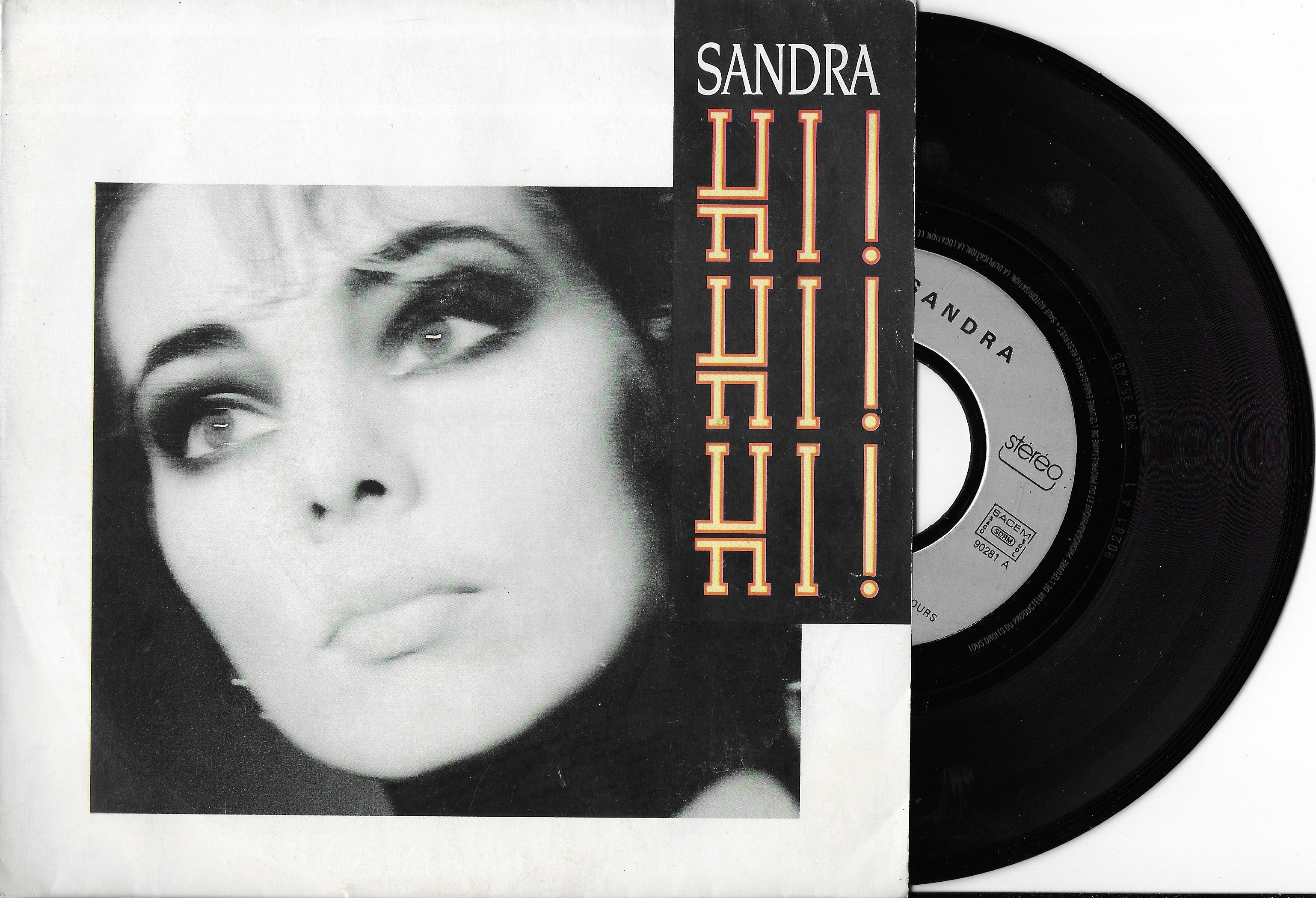 Disque Vinyle 45 tours Occasion - SANDRA - Hi! Hi! Hi! – digg'O'vinyl