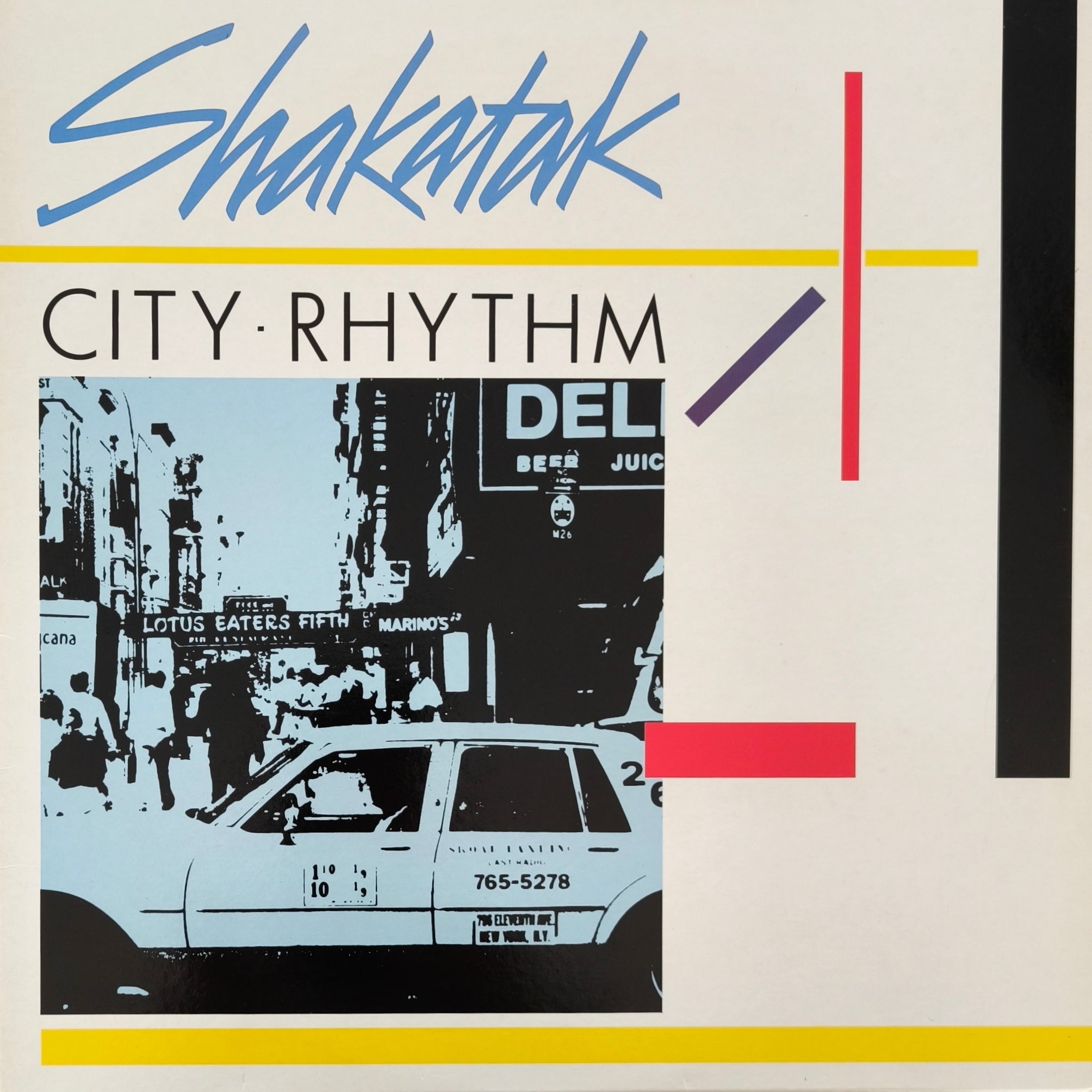 Disque Vinyle 33 tours Occasion - SHAKATAK - City Rhythm – digg'O'vinyl