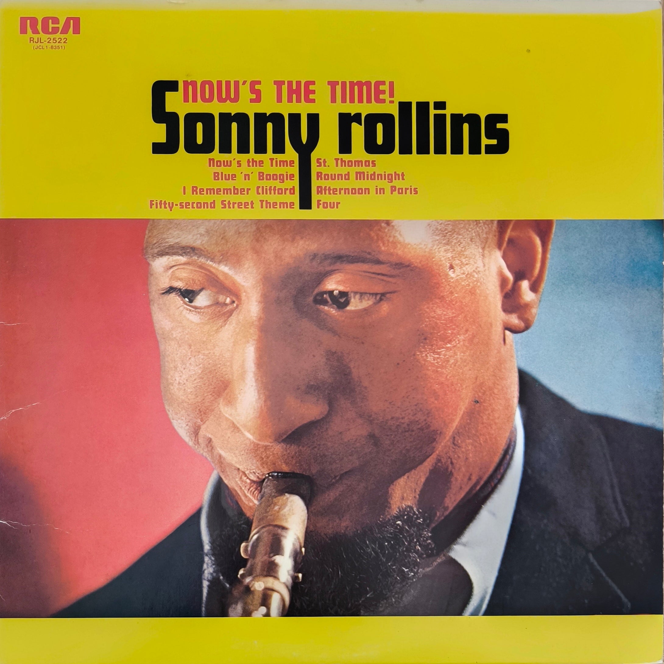 Disque Vinyle 33 tours Occasion - SONNY ROLLINS - Now's The Time ...