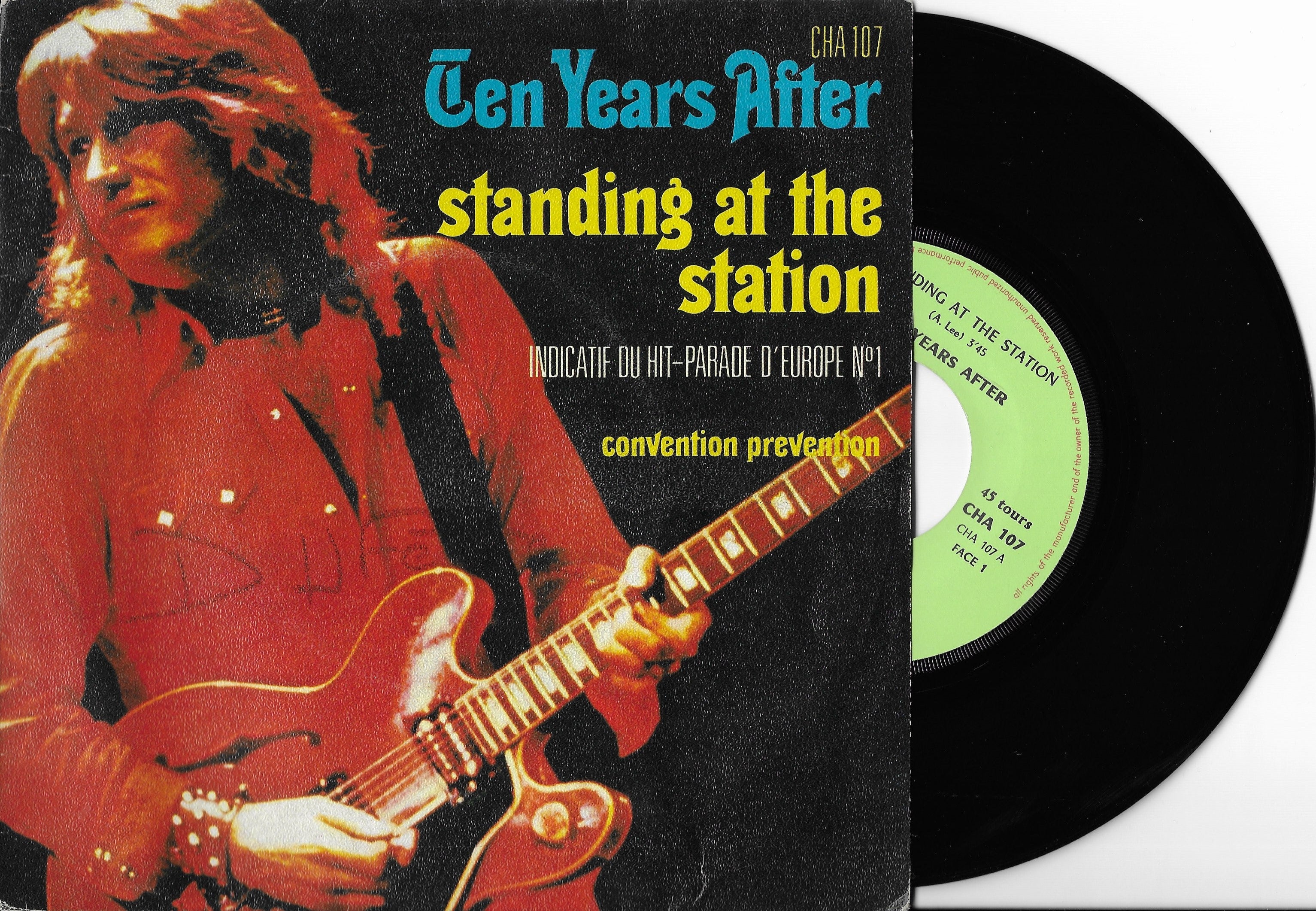 Disque Vinyle 45 tours Occasion - TEN YEARS AFTER - Standing At The Station – digg'O'vinyl