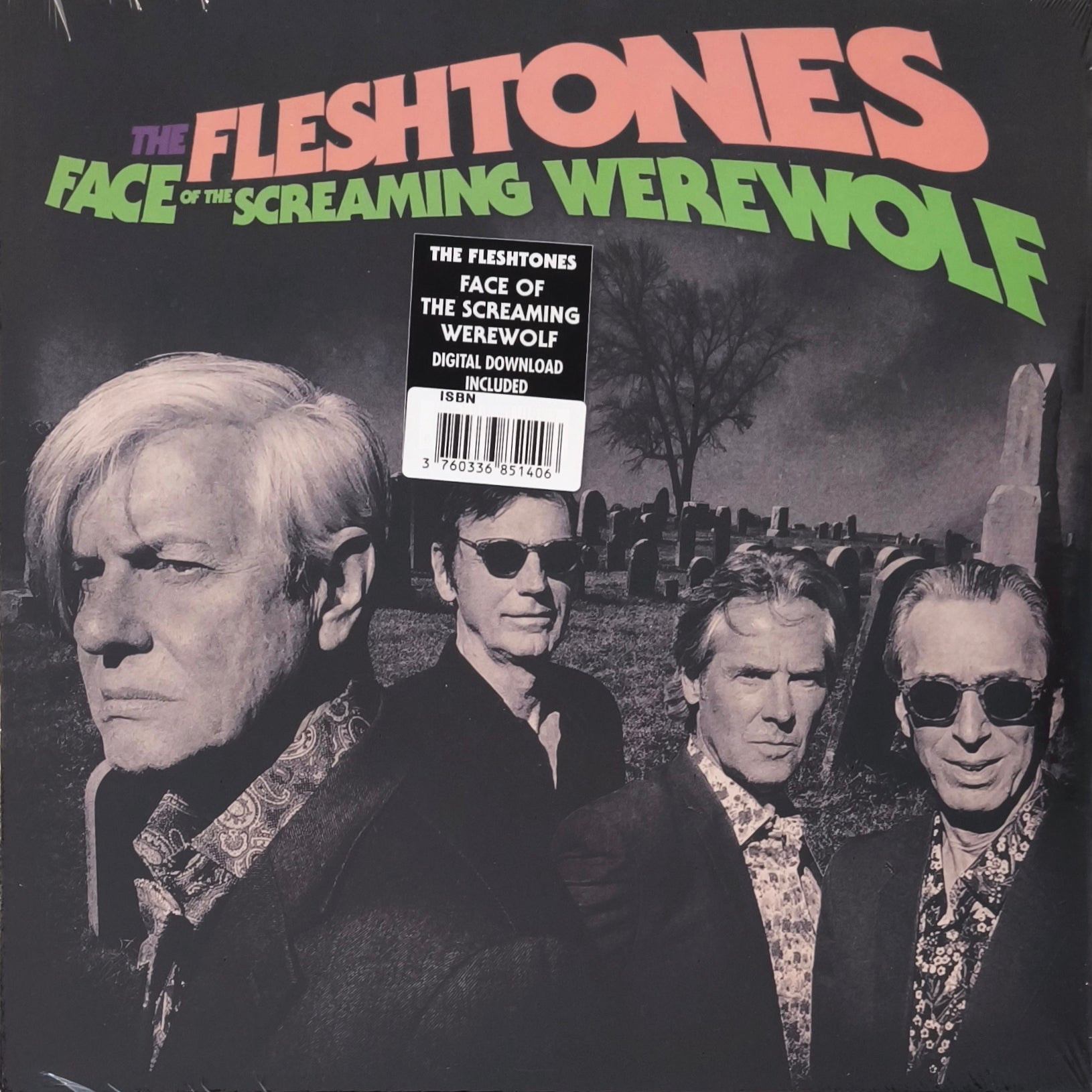 Disque Vinyle - THE FLESHTONES - Face Of The Screaming Werewolf – digg ...