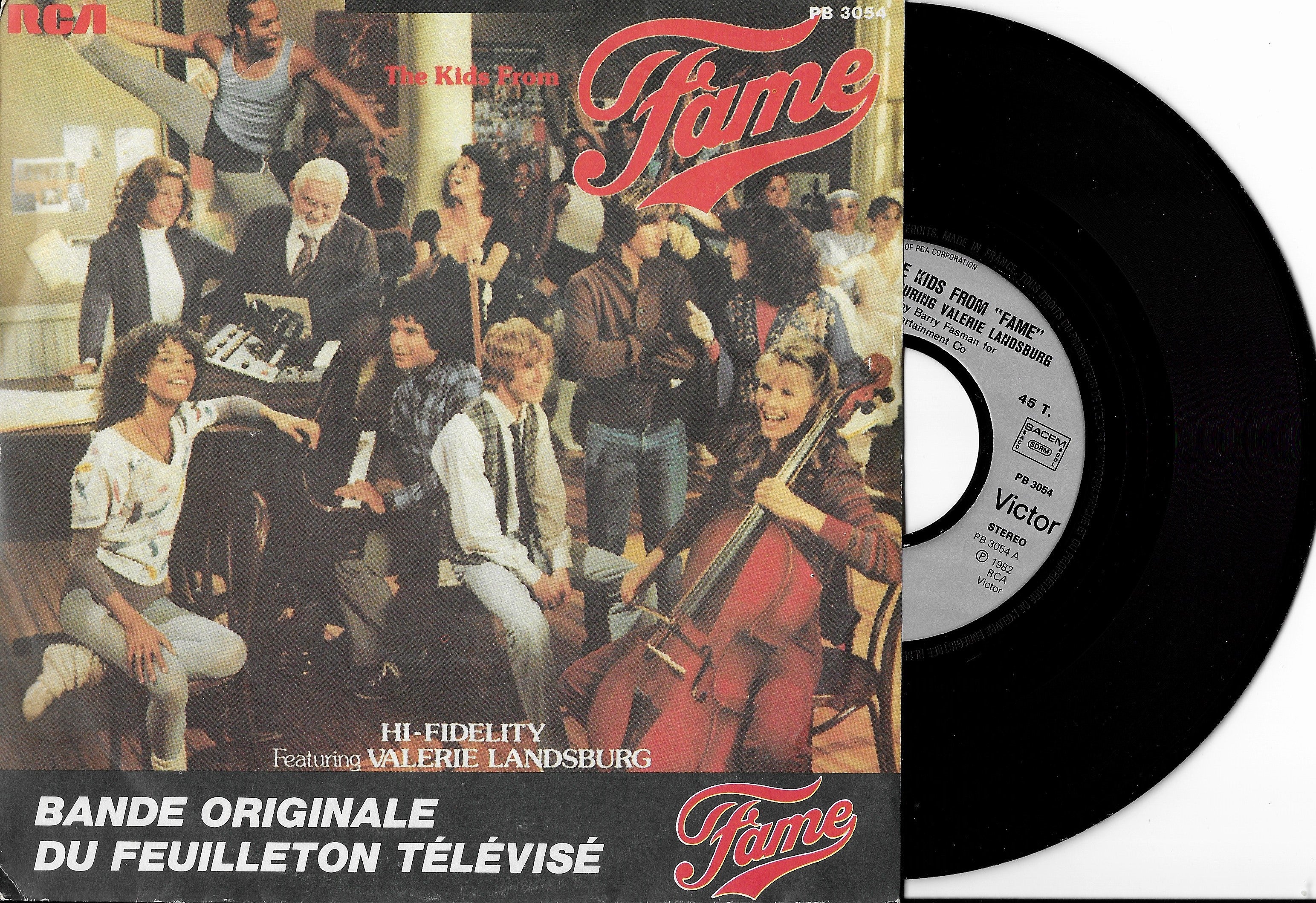 Disque Vinyle 45 tours Occasion - THE KIDS FROME FAME - Hi-Fidelity ...