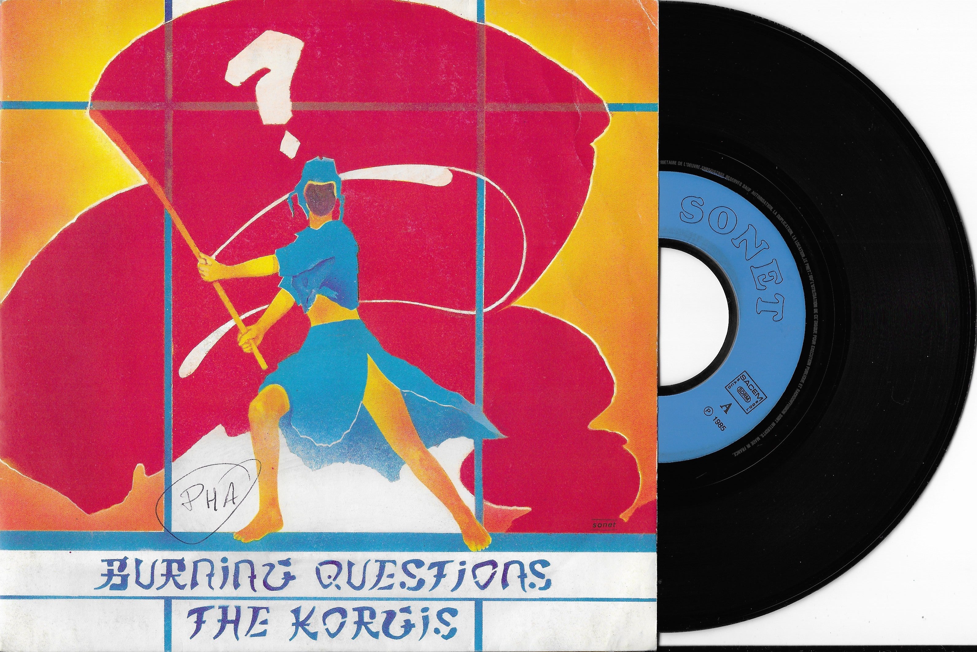 Disque Vinyle 45 tours Occasion - THE KORGIS - Burning Questions – digg ...