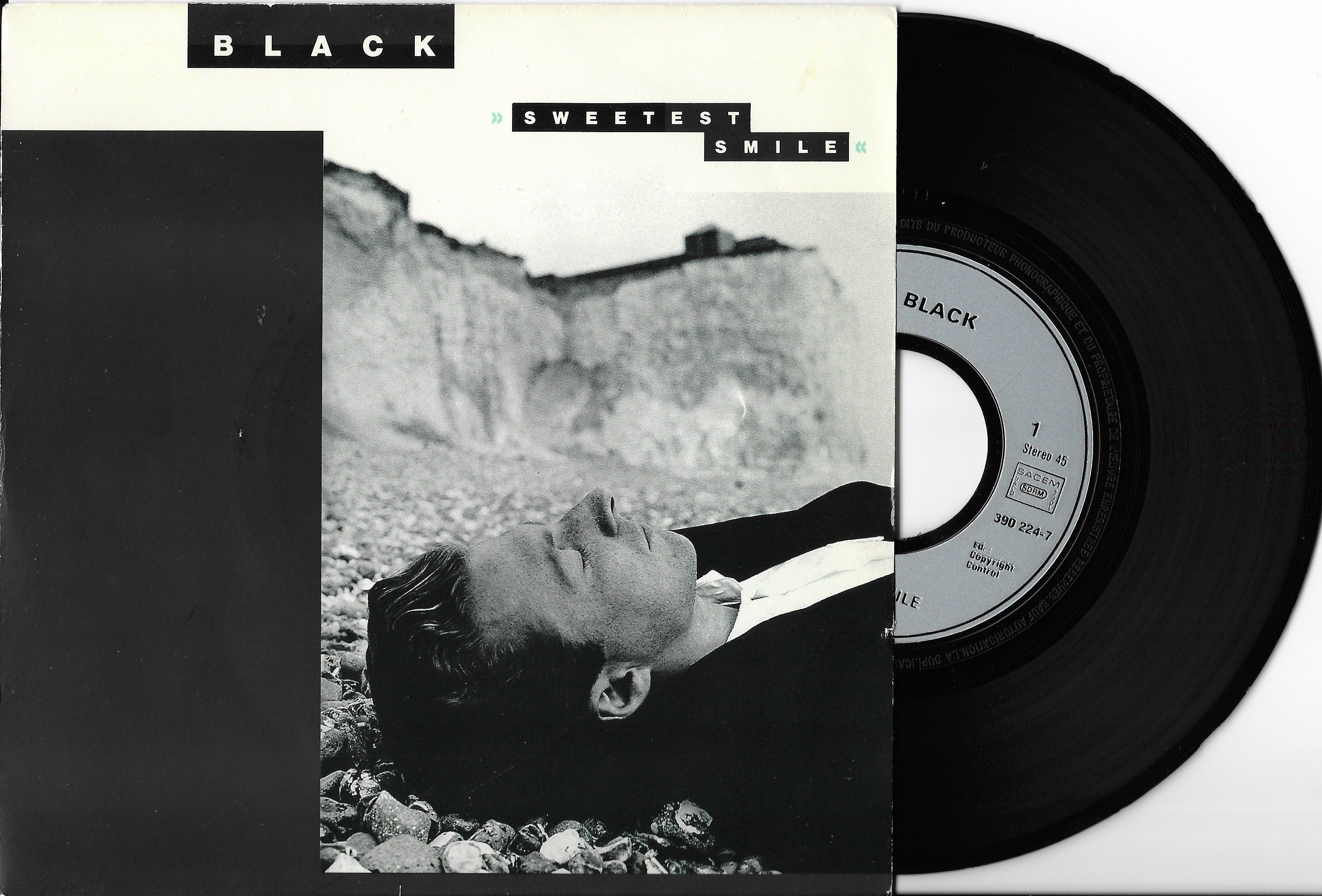 Disque Vinyle 45 tours Occasion - BLACK - Sweetest Smile – digg'O'vinyl