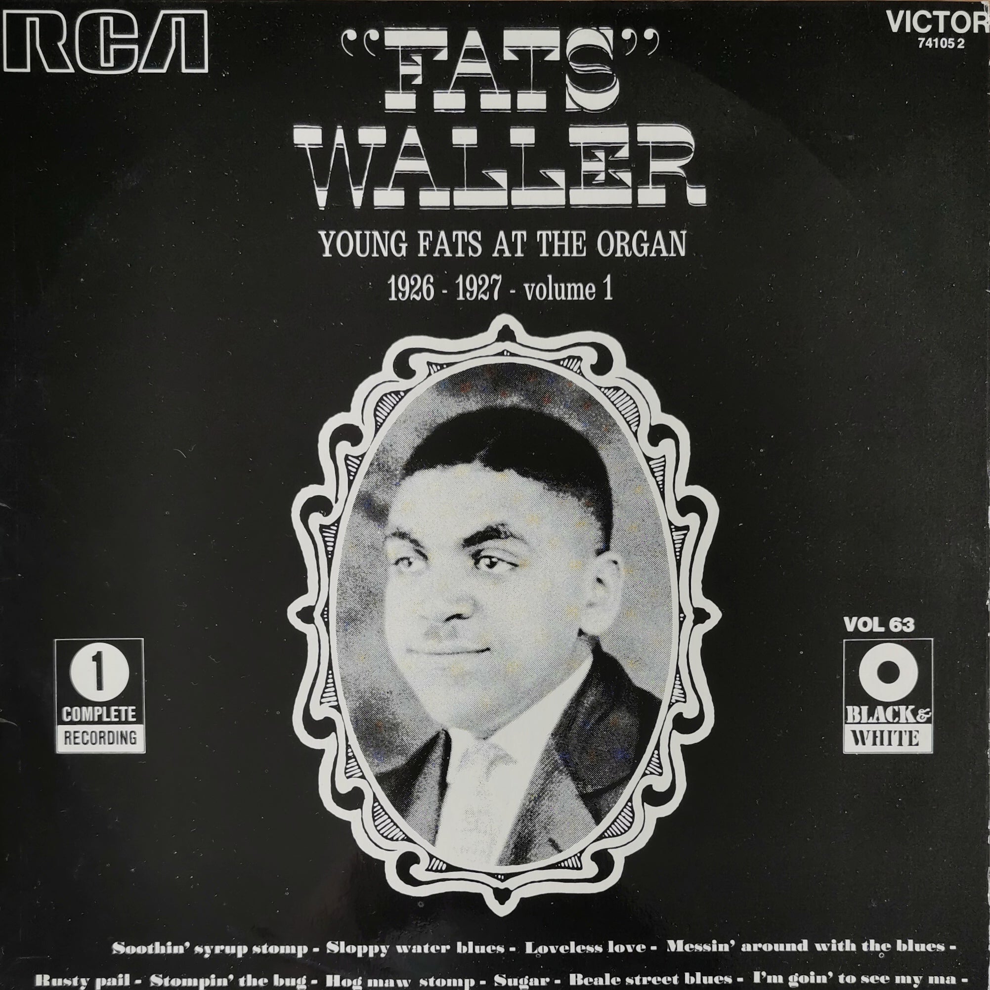 Disque Vinyle 33 tours Occasion - FATS WALLER - Young Fats At The Organ ...