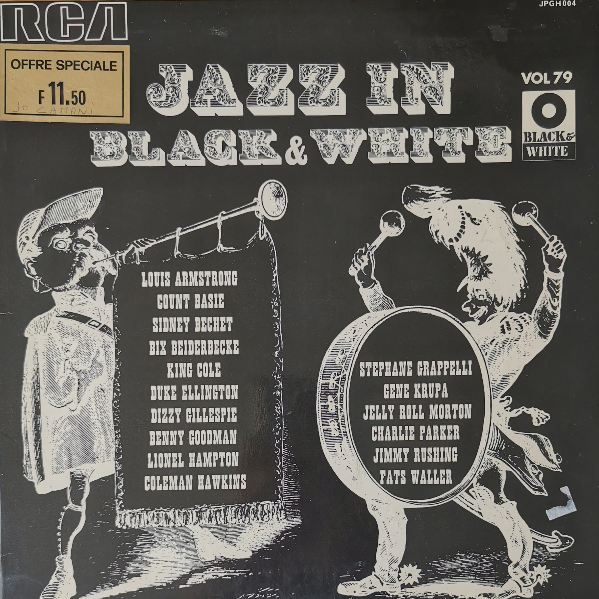 Disque Vinyle 33 tours Occasion - JAZZ IN BLACK & WHITE – digg'O'vinyl