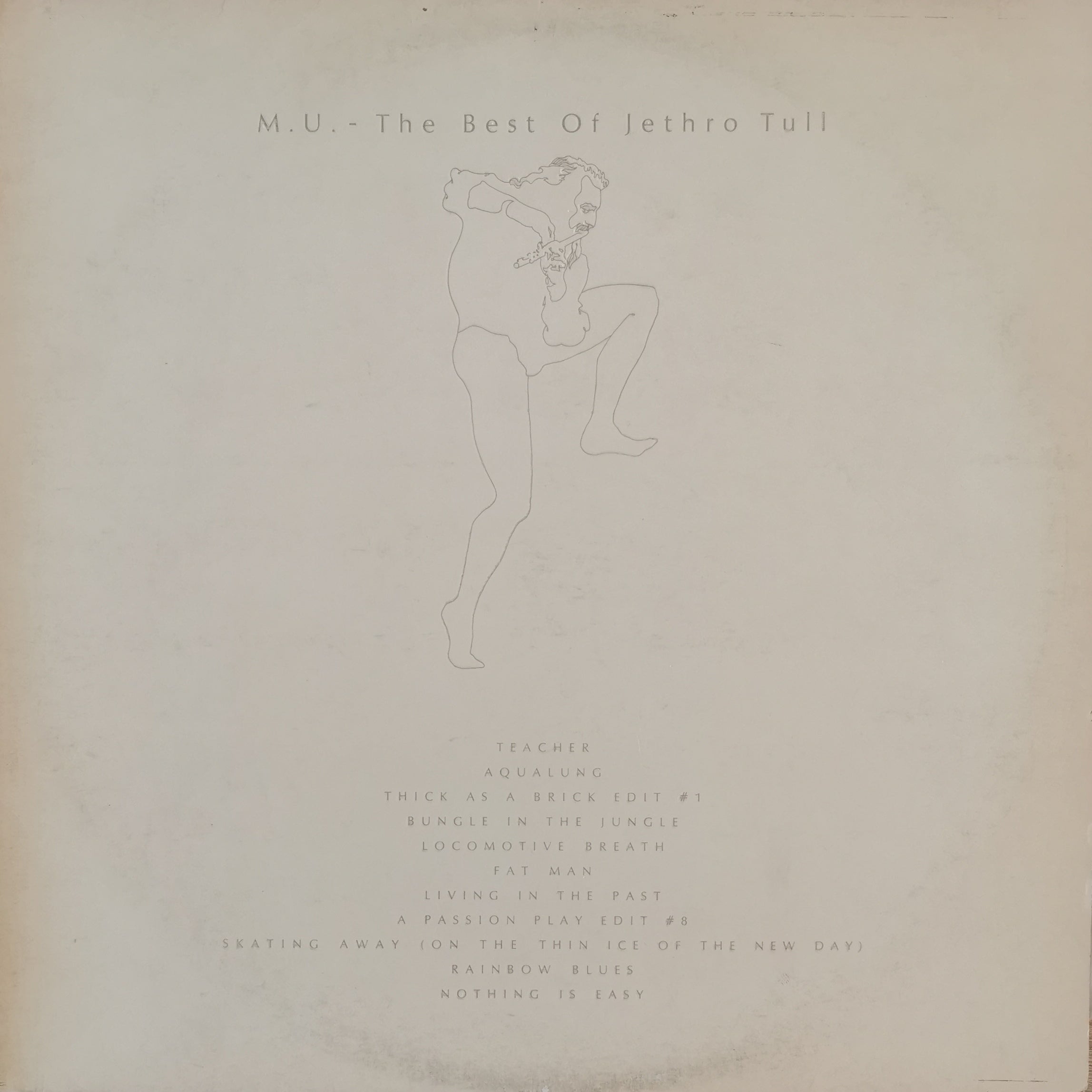 Disque Vinyle 33 tours Occasion - JETHRO TULL - M.U. - The Best Of ...
