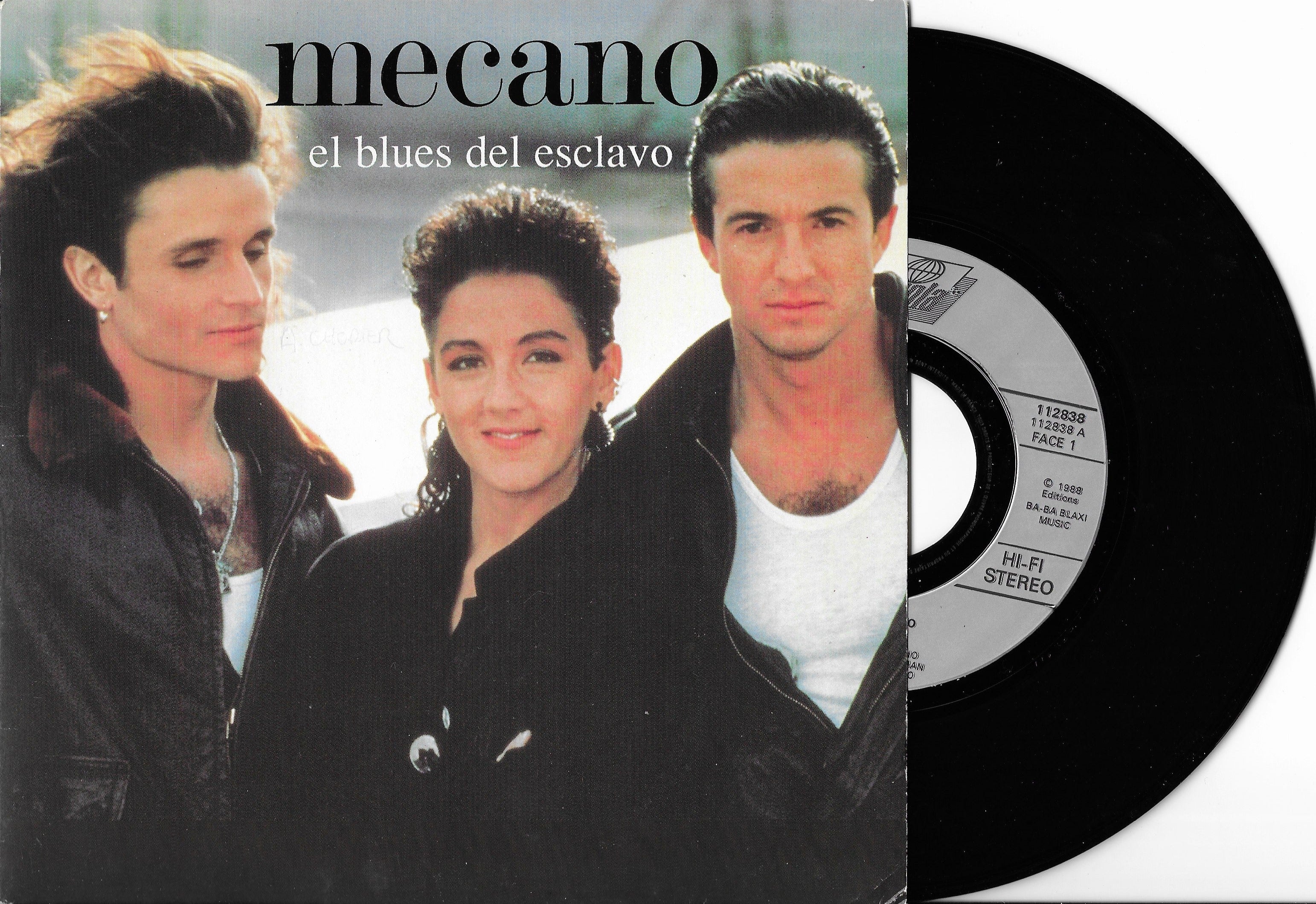 Disque Vinyle 45 tours Occasion - MECANO - El Blues Del Esclavo – digg ...