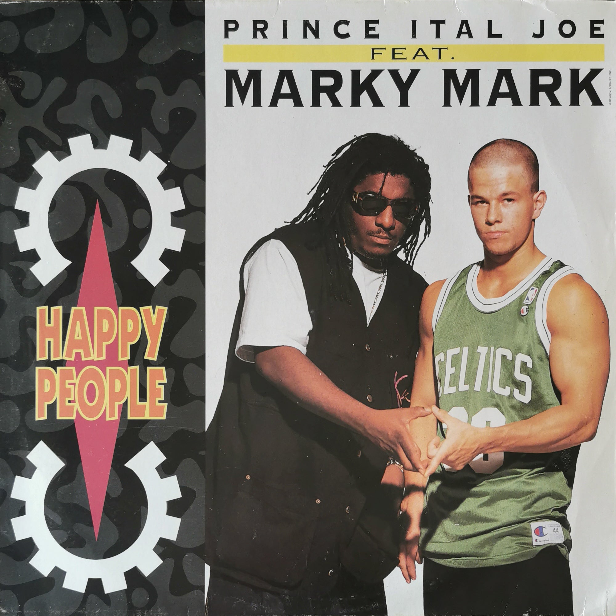 Disque Vinyle Maxi 45 tours Occasion - PRINCE ITAL JOE featuring MARKY MARK - Happy People ...