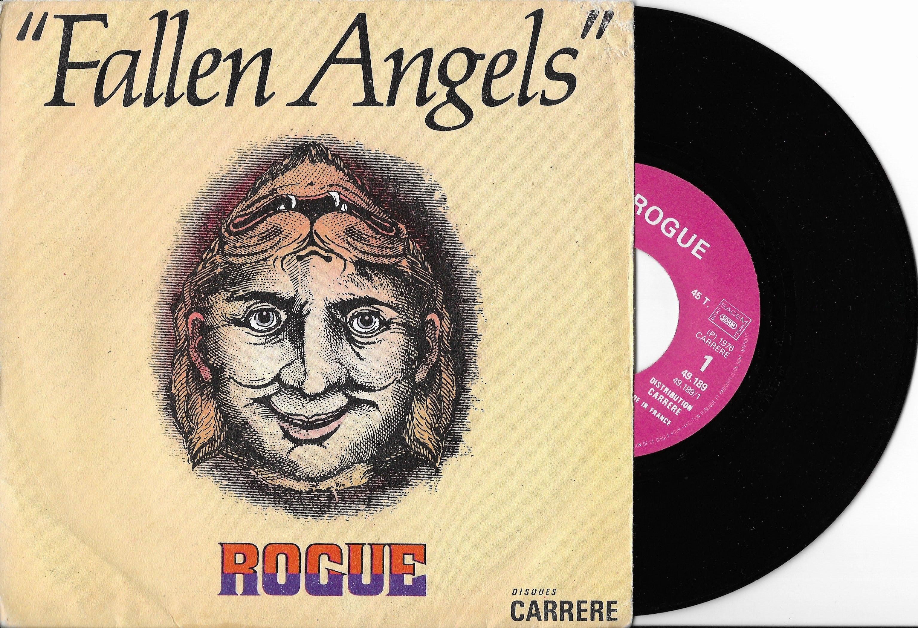 Disque Vinyle 45 tours Occasion - ROGUE - Fallen Angels – digg'O'vinyl