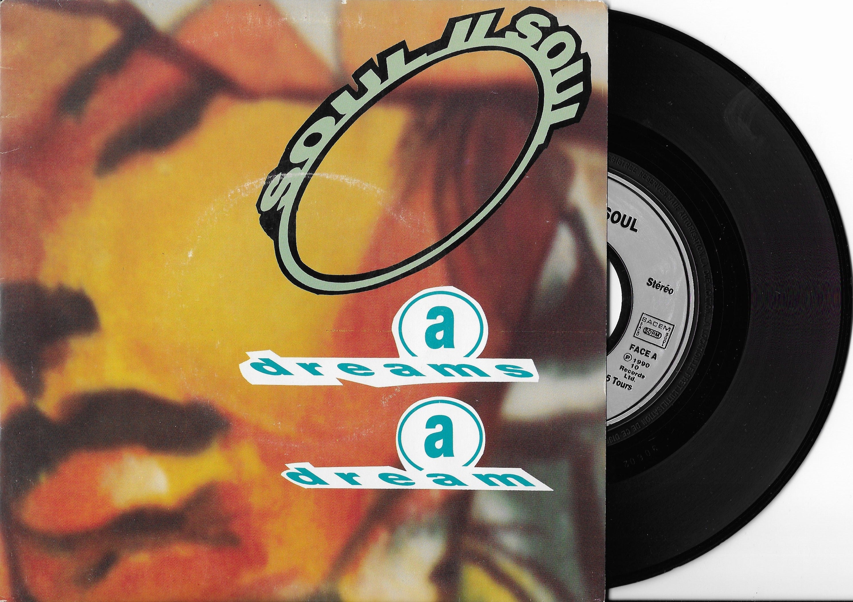Disque Vinyle 45 tours Occasion - SOUL II SOUL - A Dreams A Dream ...