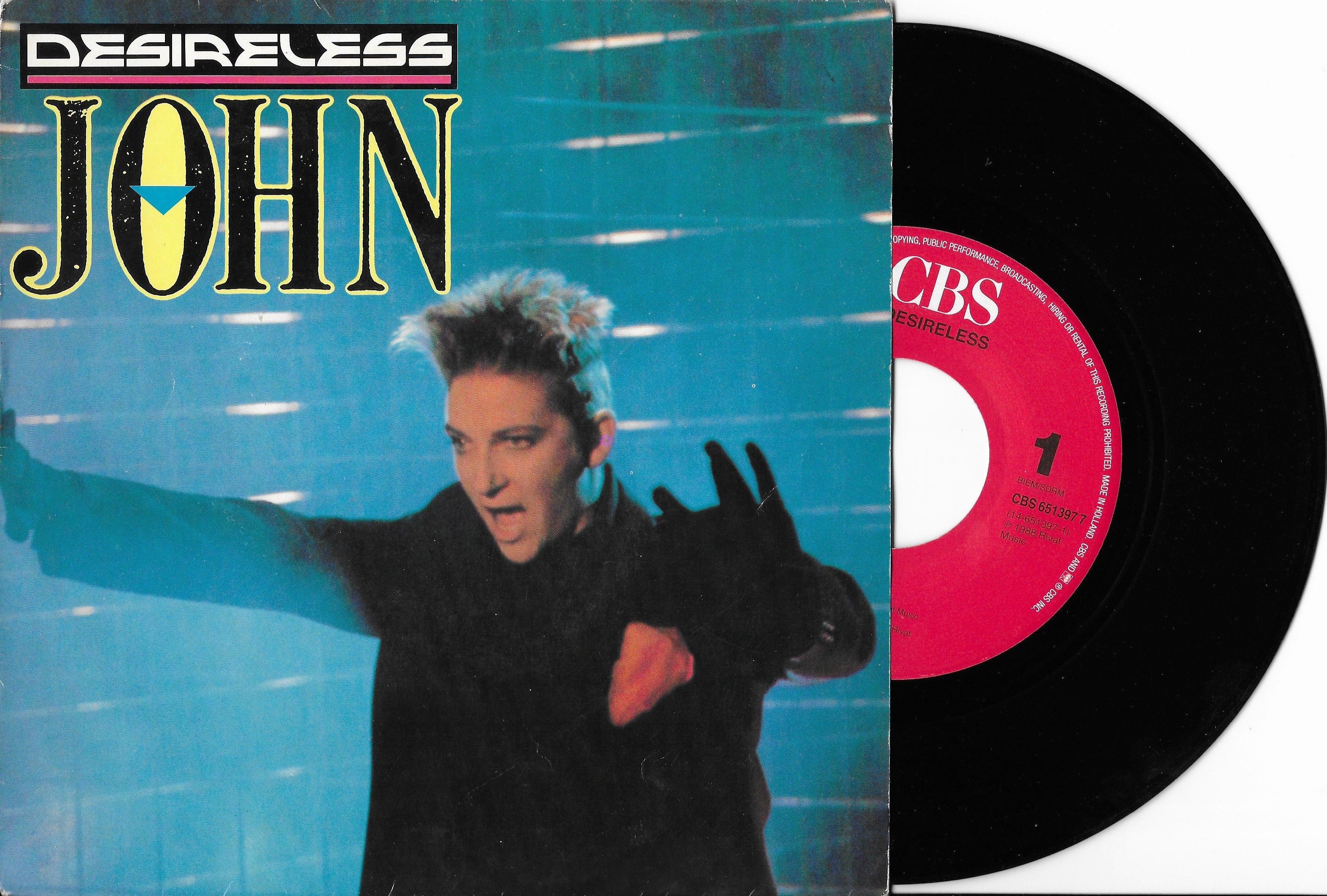 Disque Vinyle 45 tours Occasion - DESIRELESS - John – digg'O'vinyl